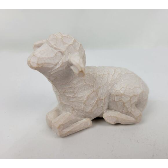 Willow Tree | Accents | Willow Tree Nativity White Cream 25 Sheep Lamb ...